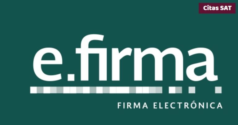 ¿Cómo saber si tengo firma electrónica del SAT? - Citas SAT